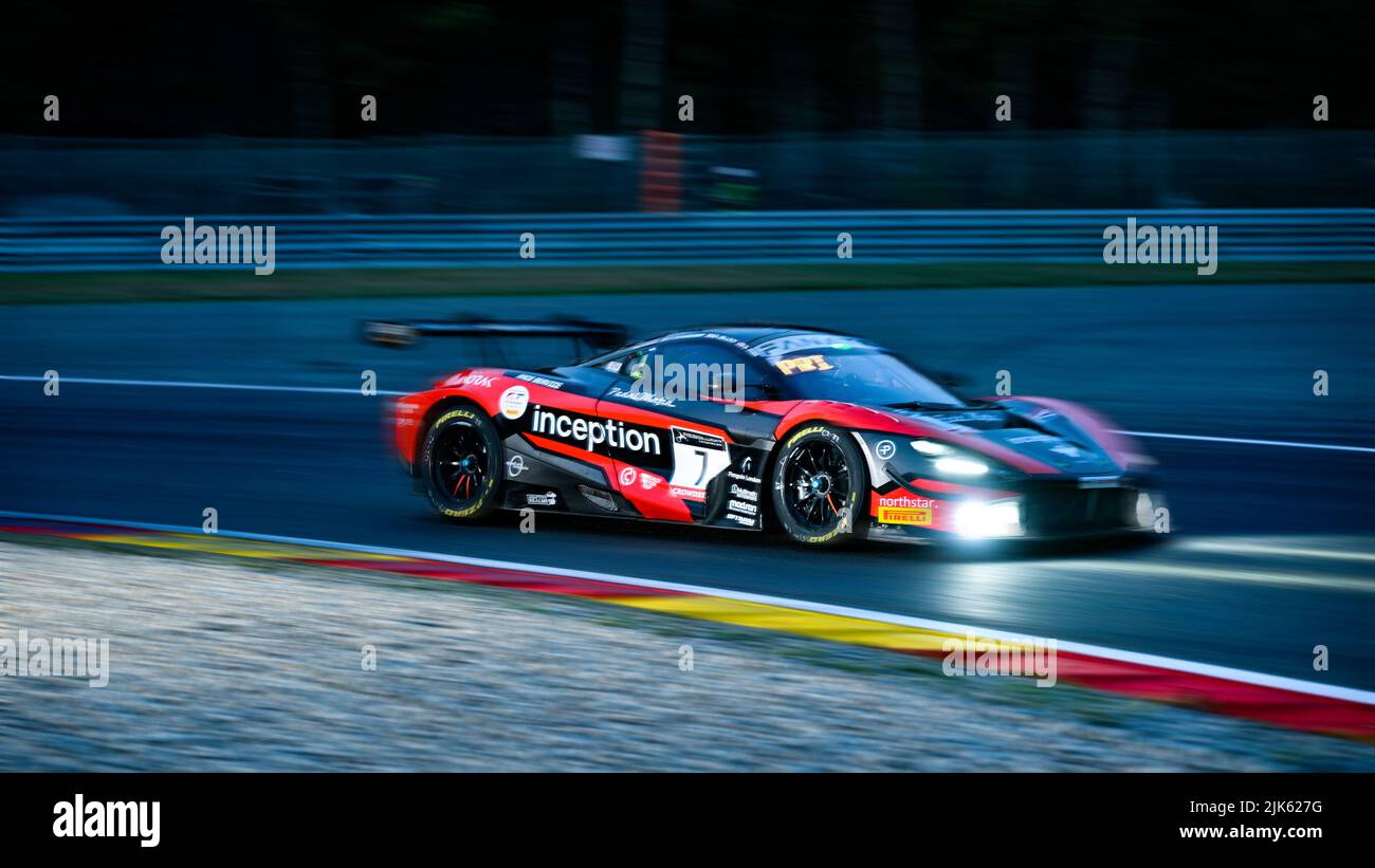 Spa Francorchamps, Belgium. 31st July, 2022. Brendan Iribe, Sebastian ...