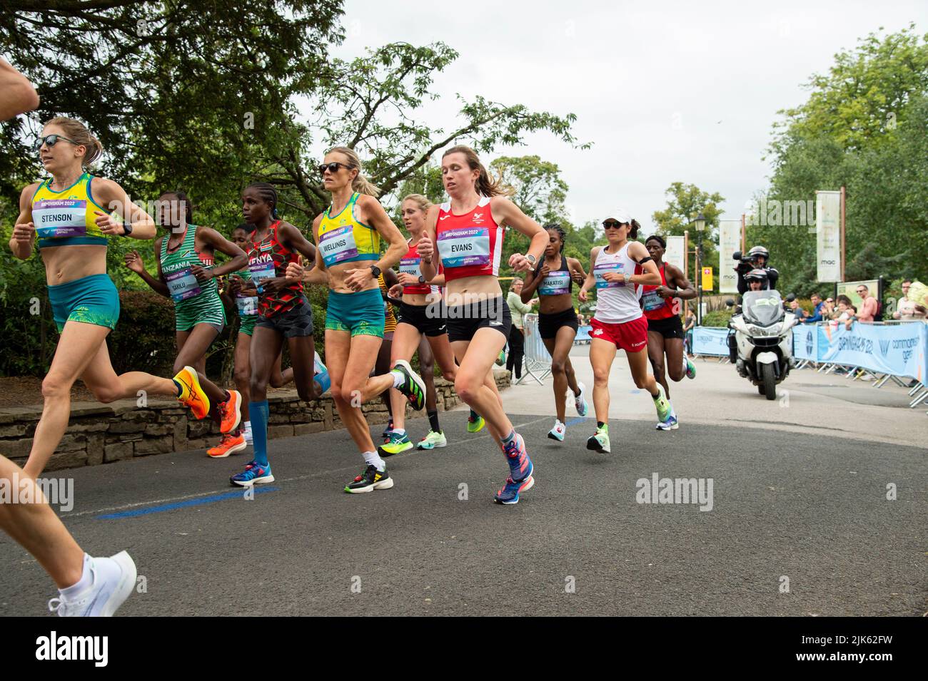 Eloise Wellings (AUS) and Clara Evans (WAL) competing in the women's ...