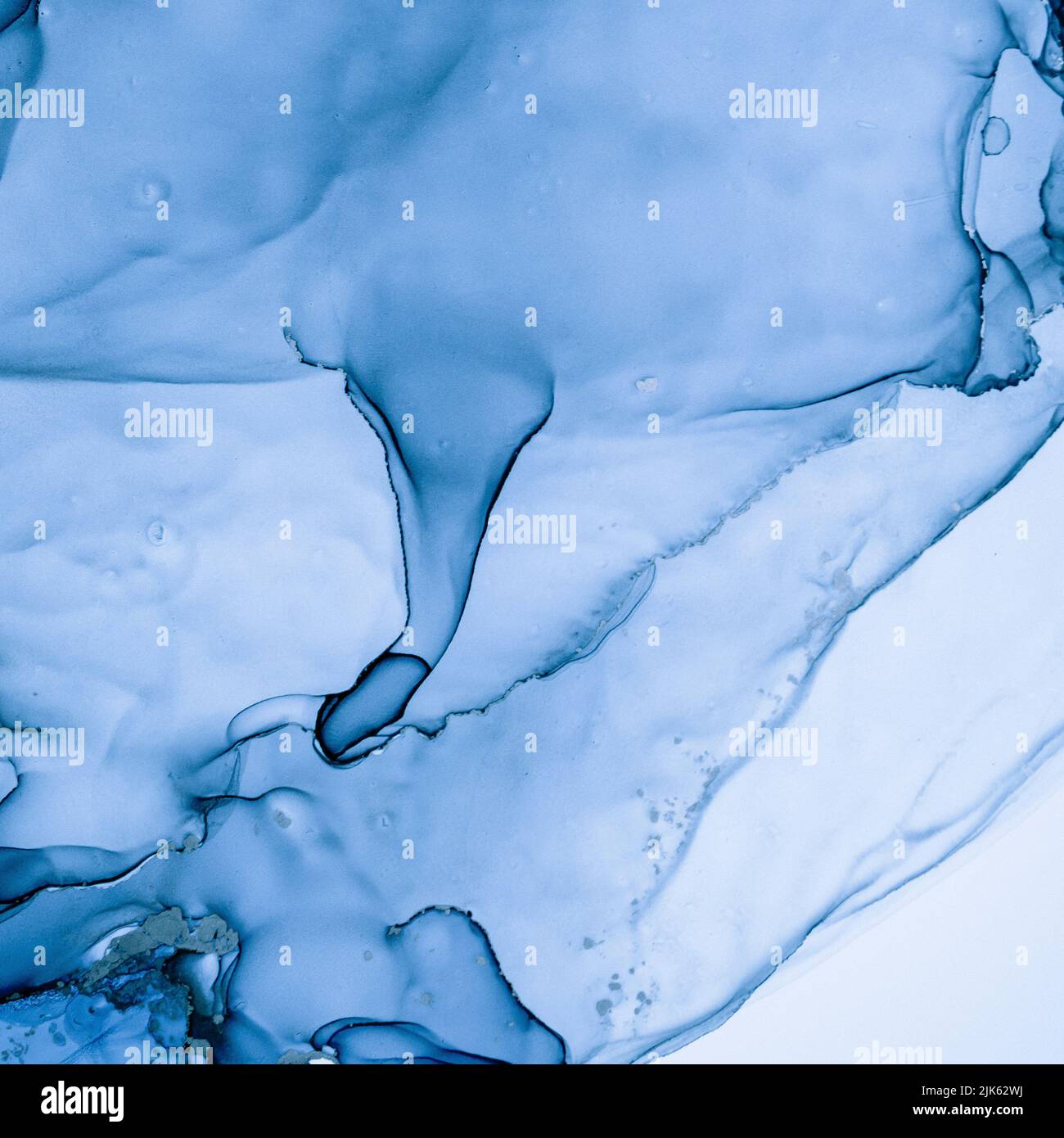 Mixing Inks. Art Flow Illustration. Indigo Alcohol Effect. Ink Colours ...