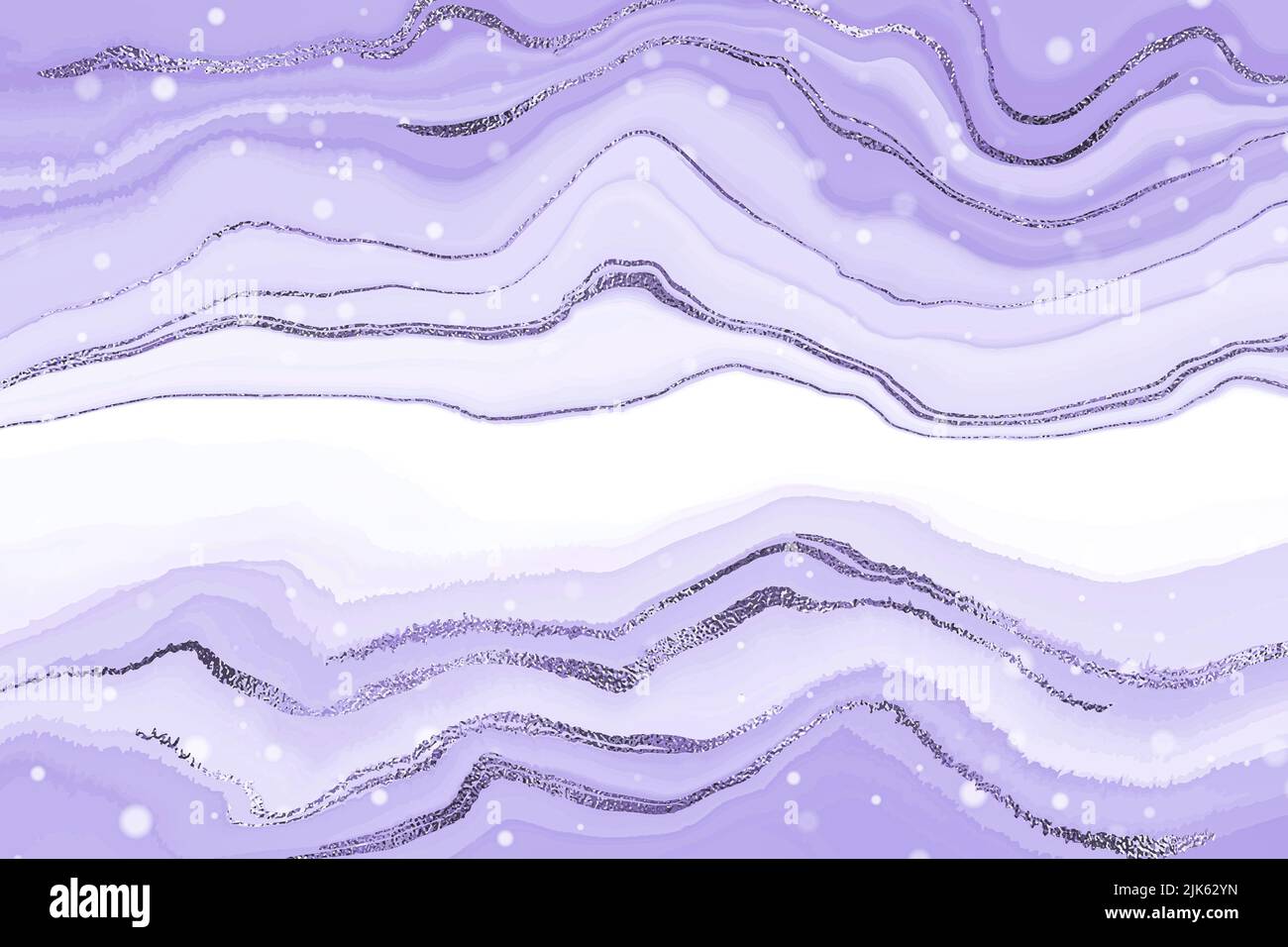 Abstract fluid art background purple and white colors. Acrylic painting ...