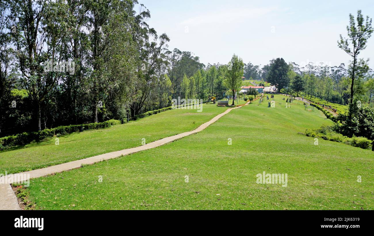 Beautiful landscapes of government tea park, ooty. Best scenic location ...