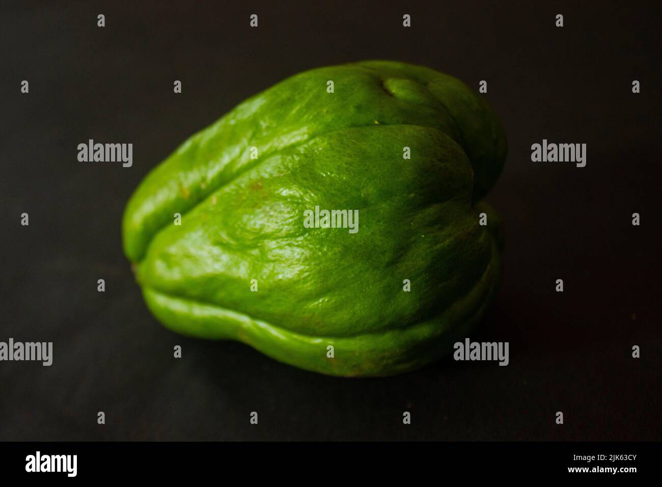 Labu siam(jipang) or chayote isolated on white background. Organic ...