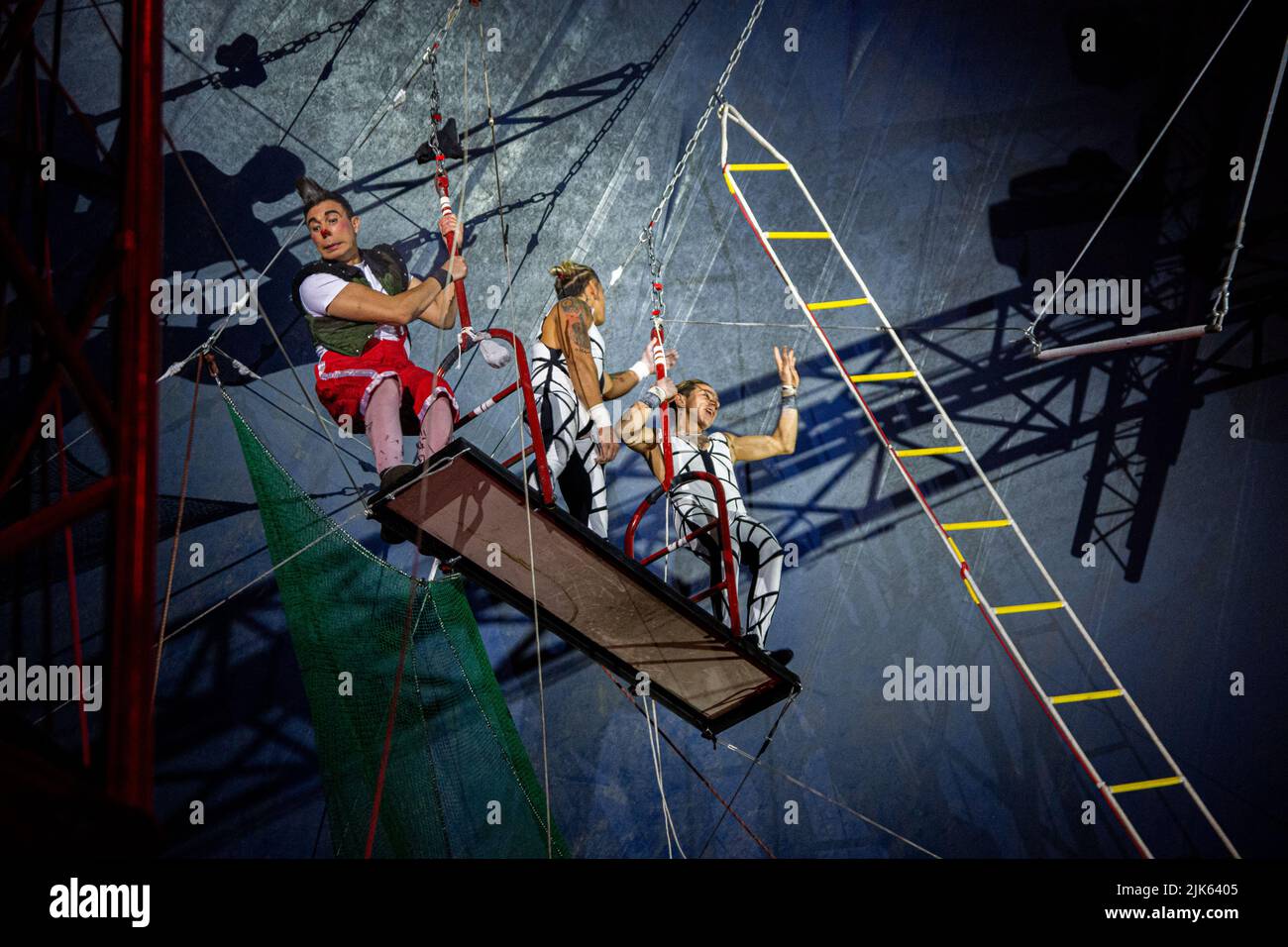 Circus Clowns Trained Animals Hi Res Stock Photography And Images Alamy