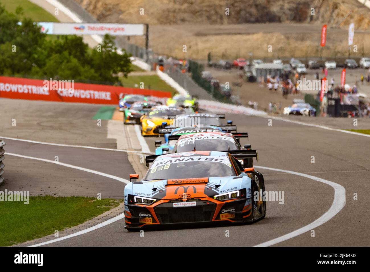 July 30, 2022, Spa-Francorchamps, Belgium: Jean-Baptiste Simmenauer ...