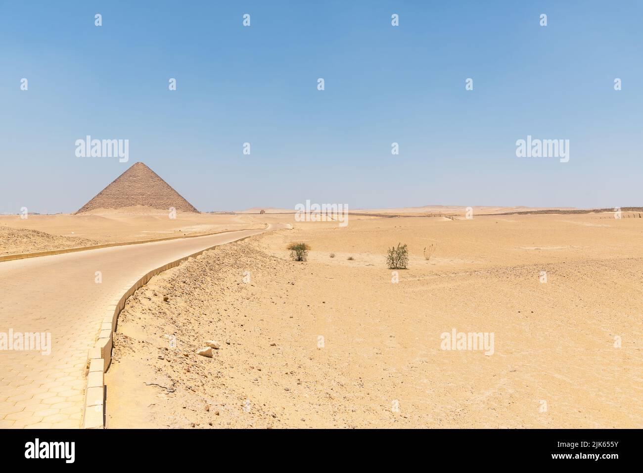 Cairo red pyramid hi-res stock photography and images - Alamy