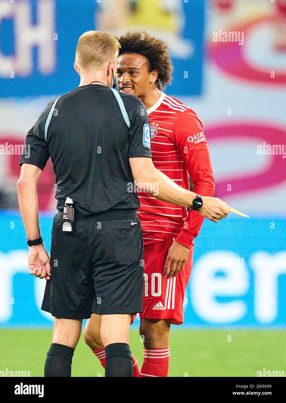 Referee robert schroder with whistle hi-res stock photography and ...