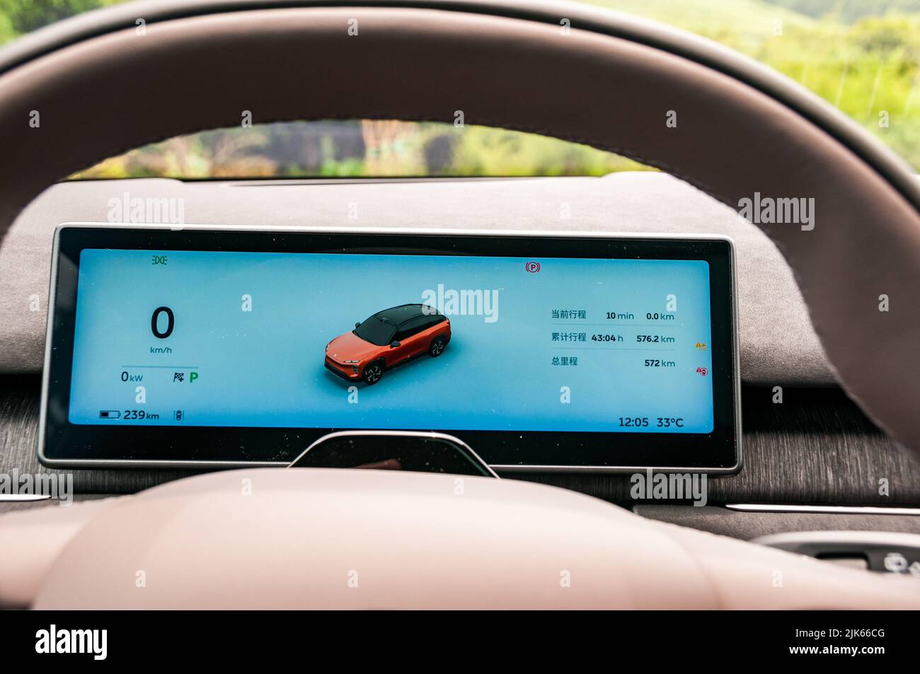 Digital car instruments hi-res stock photography and images - Alamy