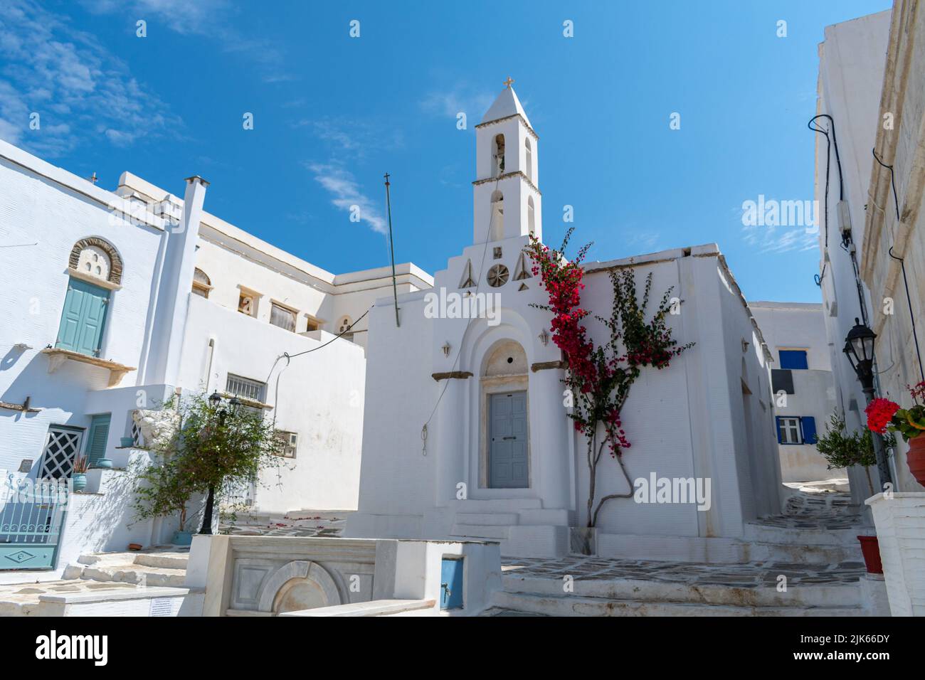 Tinos church view hi-res stock photography and images - Alamy