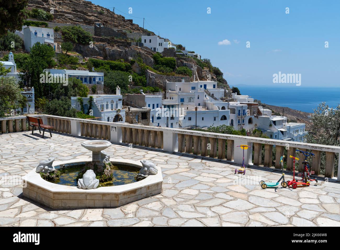 Kardiani village in Tinos island, Greece Stock Photo - Alamy