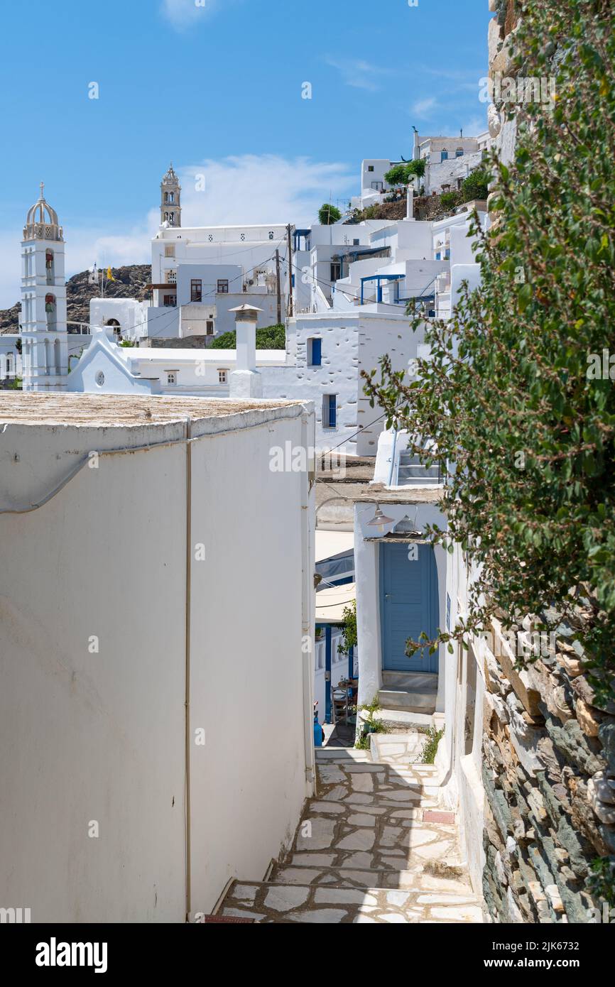 Kardiani tinos island hi-res stock photography and images - Alamy