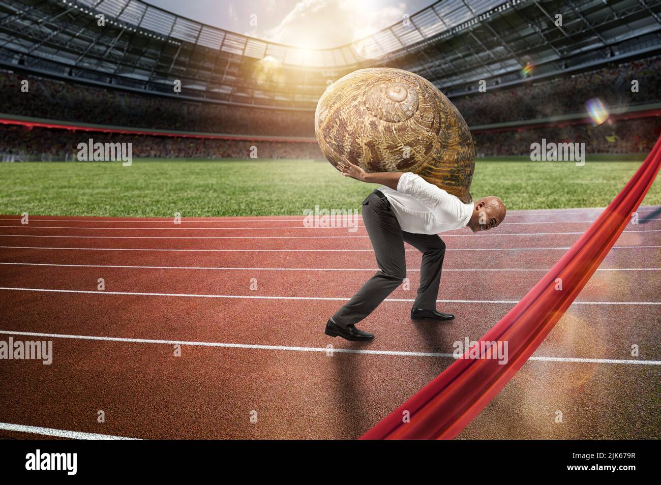 Slow runner hi-res stock photography and images - Alamy