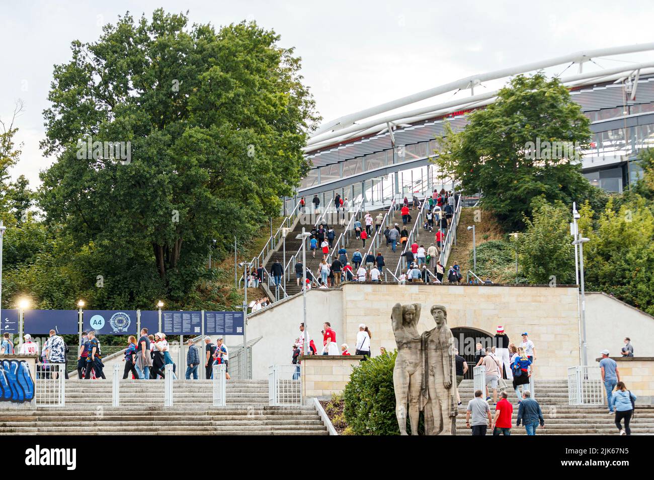 Leipzig, Deutschland. 30th July, 2022. firo : 07/30/2022, football ...
