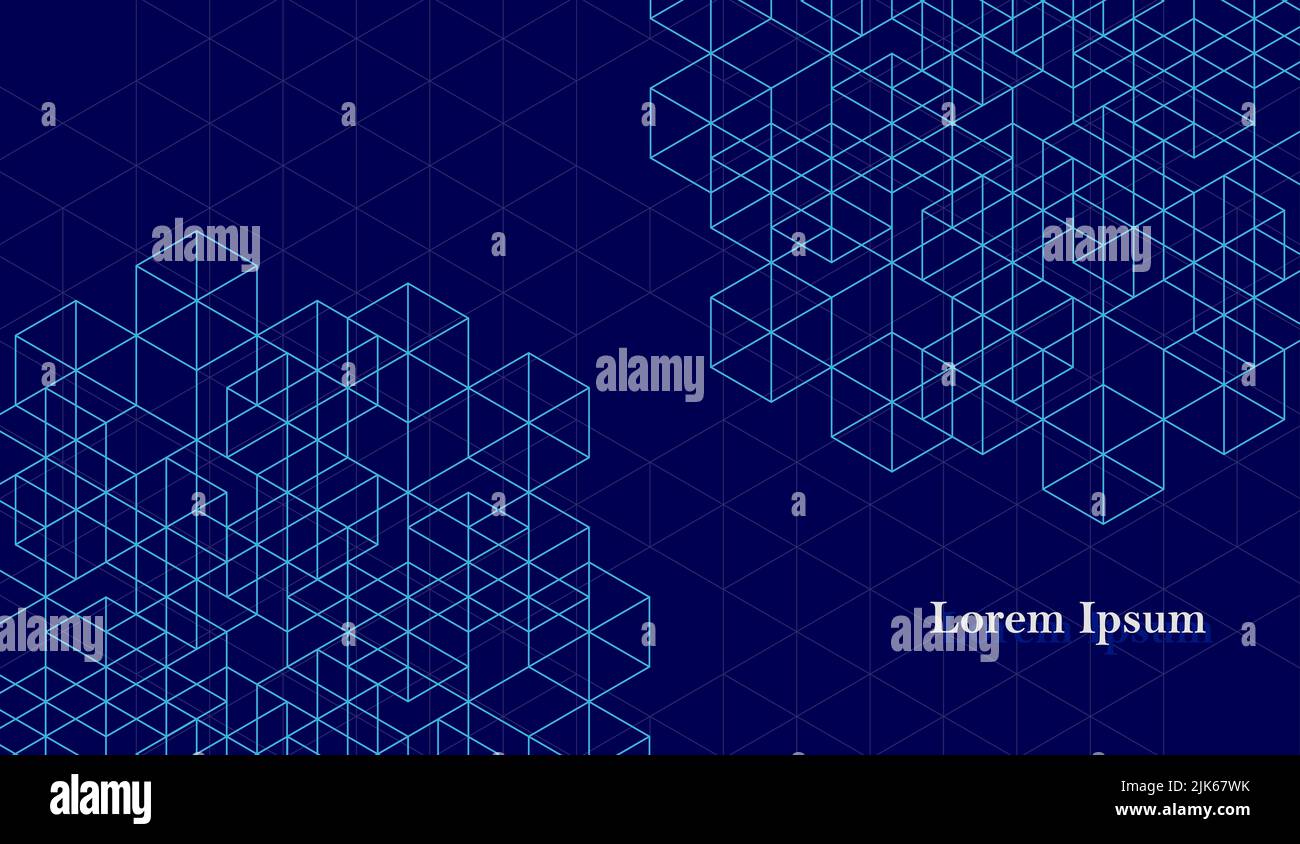 abstract blue navy hexagon, network image, geometric texture background ...