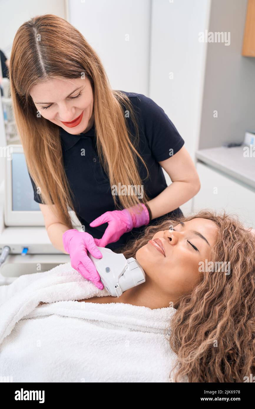 Effective high-tech hardware procedure of smas-lifting of the chin area ...