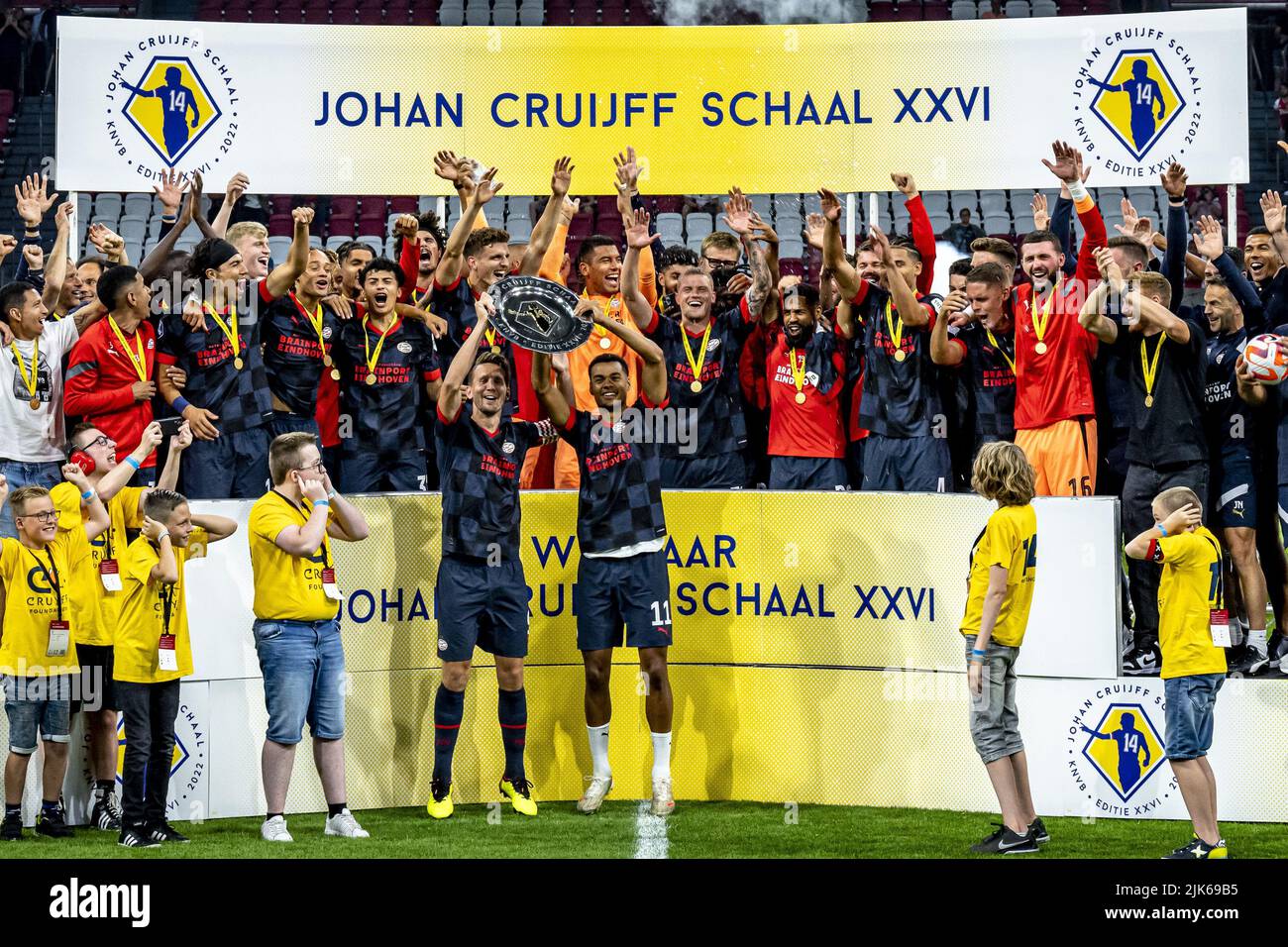 AMSTERDAM, Netherlands, 30-07-2022, football, , Dutch eredivisie ...