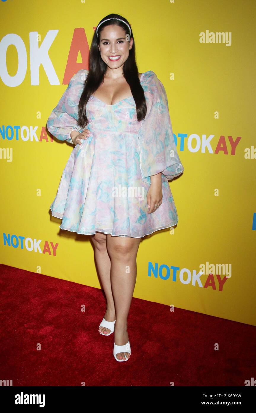 New York Premiere Of ‘Not Okay’ at Angelika Film -PICTURED: Gina Naomi ...