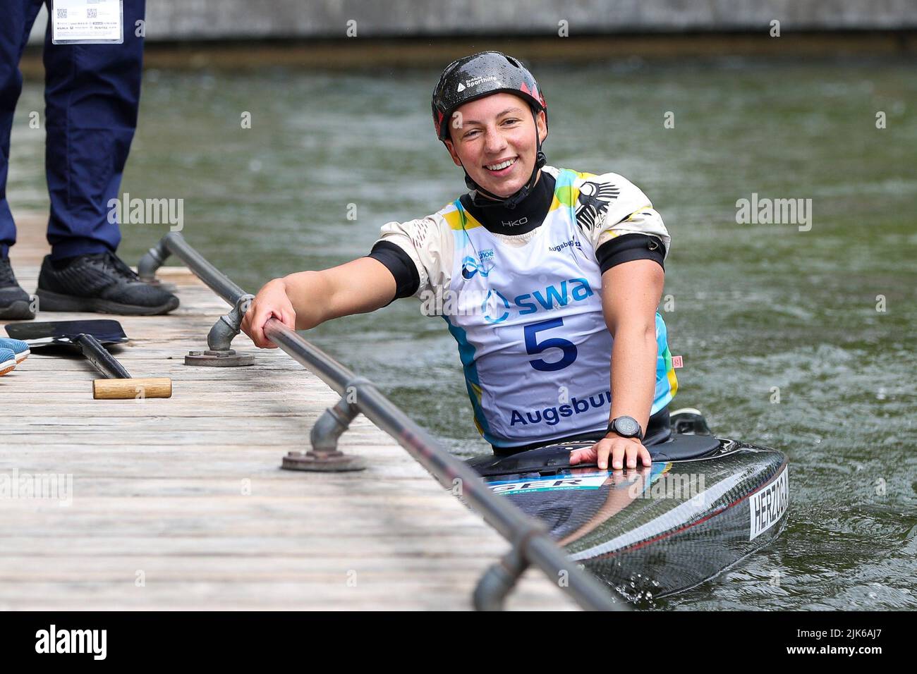 Augsburg, Germany. 31st July, 2022. Canoe/Slalom: World Championship ...