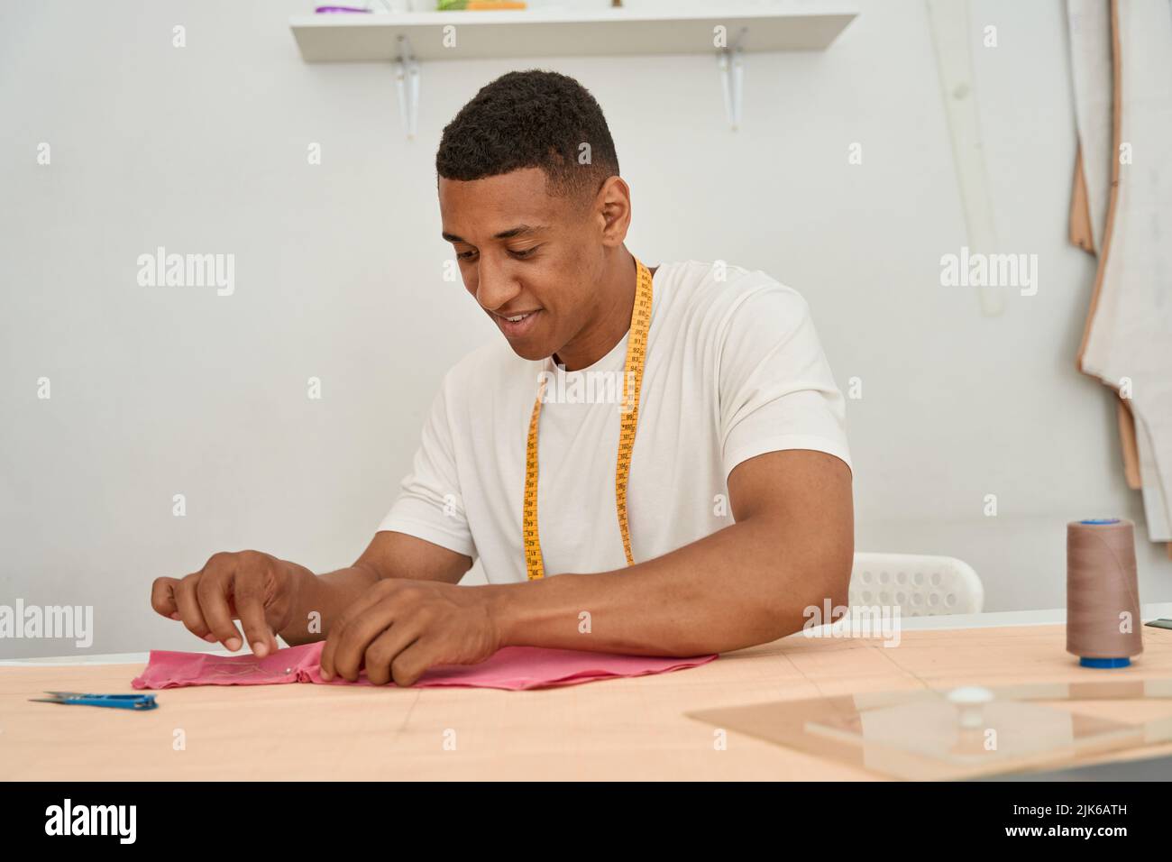 Making handmade clothes hi-res stock photography and images - Alamy