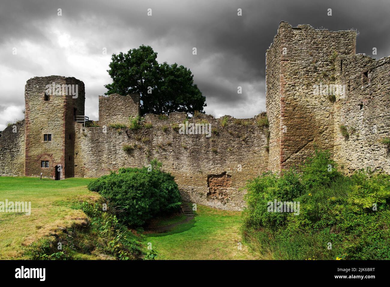 Ludlow Castle is a medieval fortification in the town of Ludlow in ...