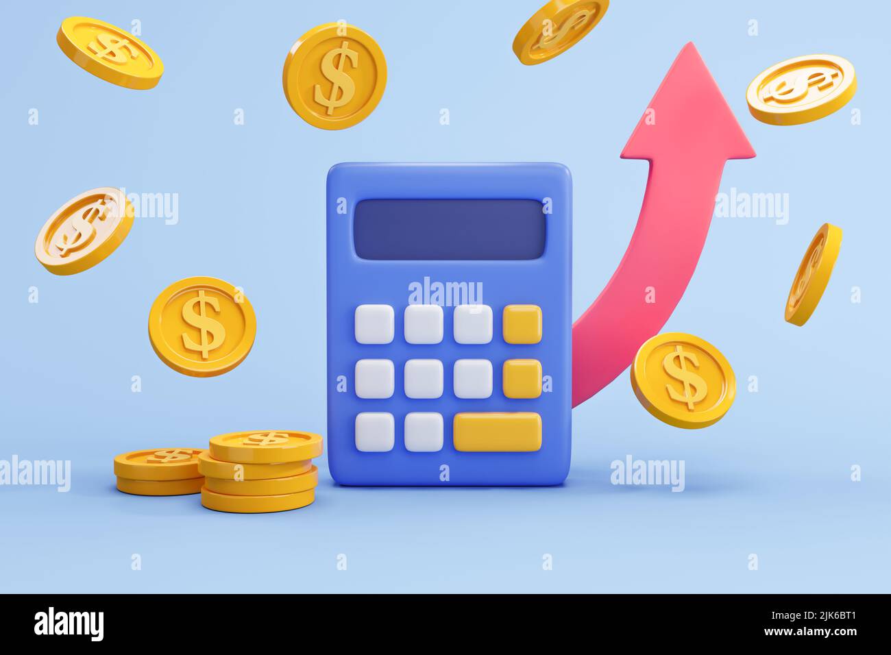 Financial icon concept. money management, financial planning ...