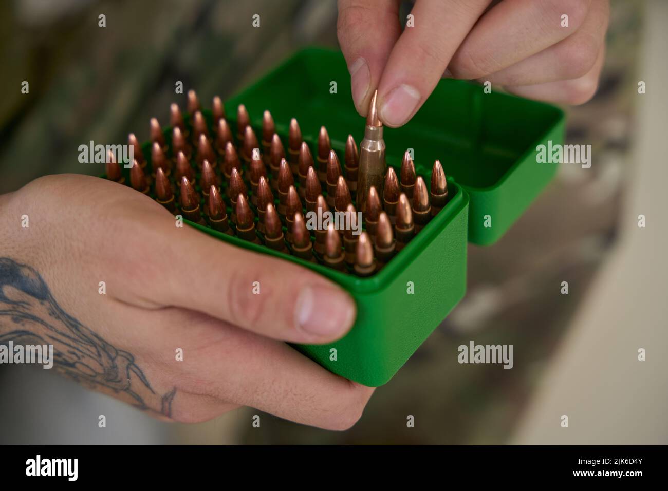 Male picking up box from hi-res stock photography and images - Alamy