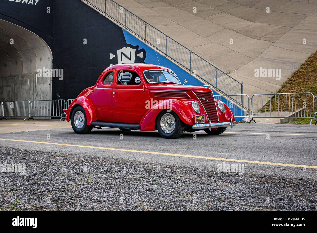 1937 Ford Slant Back Clipart