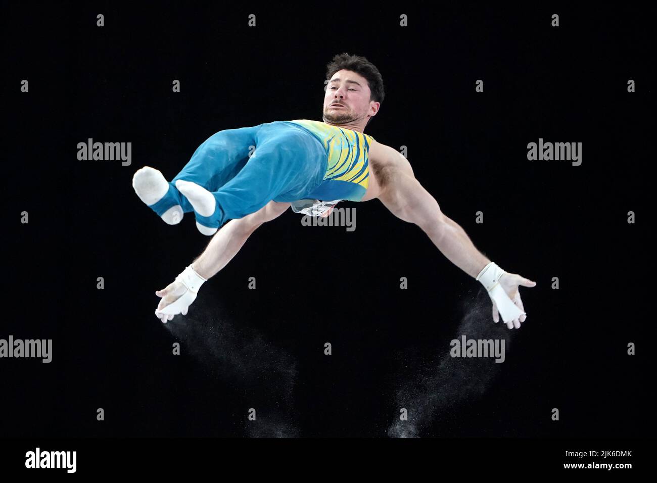 Australia's Clay Mason Stephens in action during the bar rotation at ...