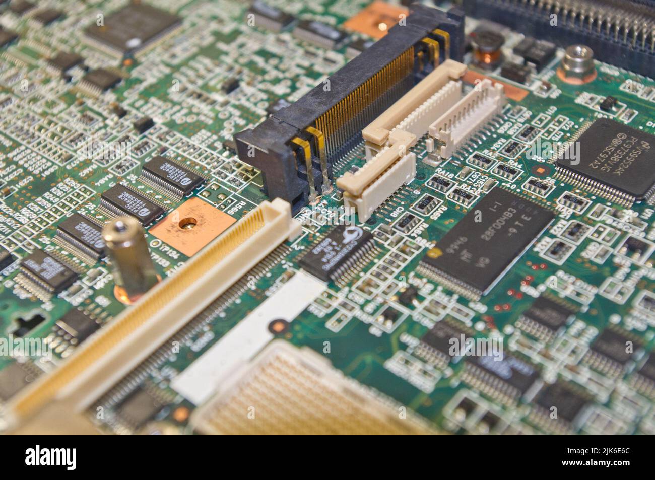 Electronic main board close-up Stock Photo - Alamy