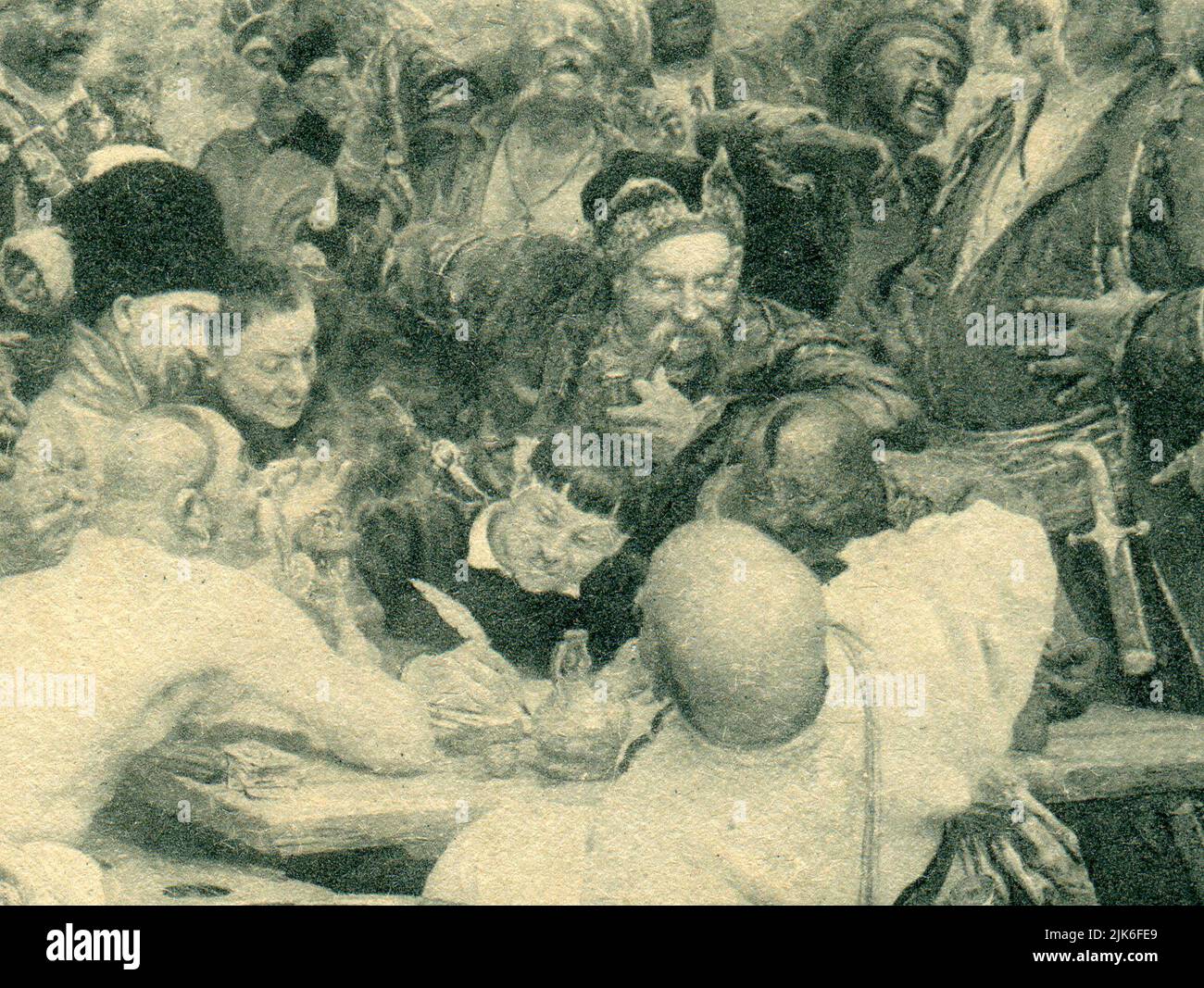 Cossacks reply sultan hi-res stock photography and images - Alamy