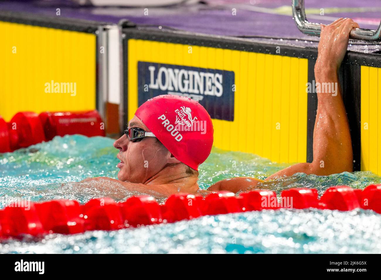 Benjamin PROUD after winning the Men's 50m Butterfly Semi-Final 1 at ...