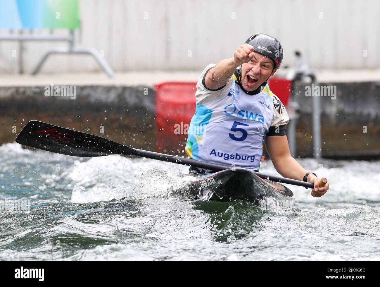 Augsburg, Germany. 31st July, 2022. Canoe/Slalom: World Championship ...