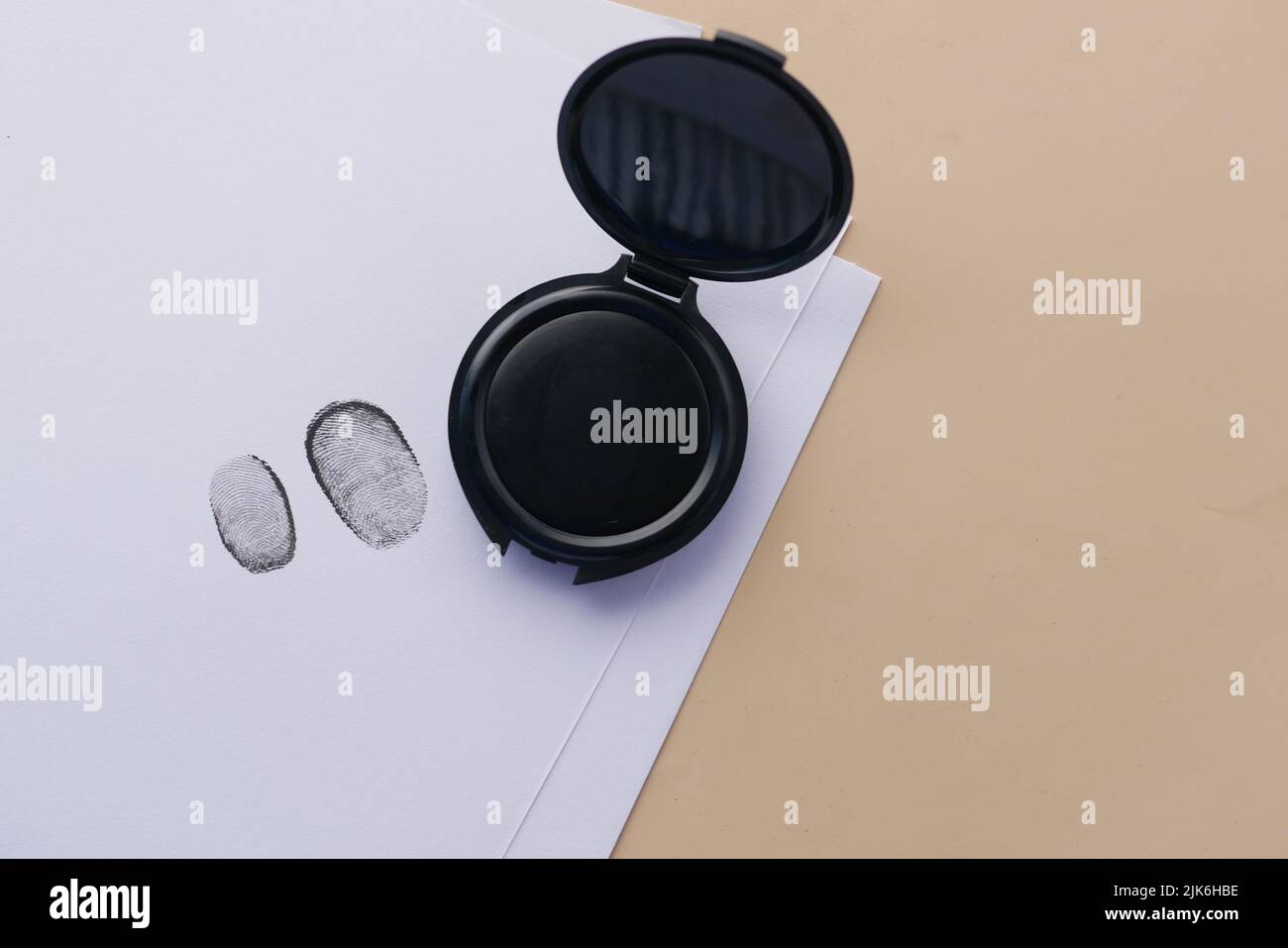 Fingerprint fingerprints individuality hi-res stock photography and ...