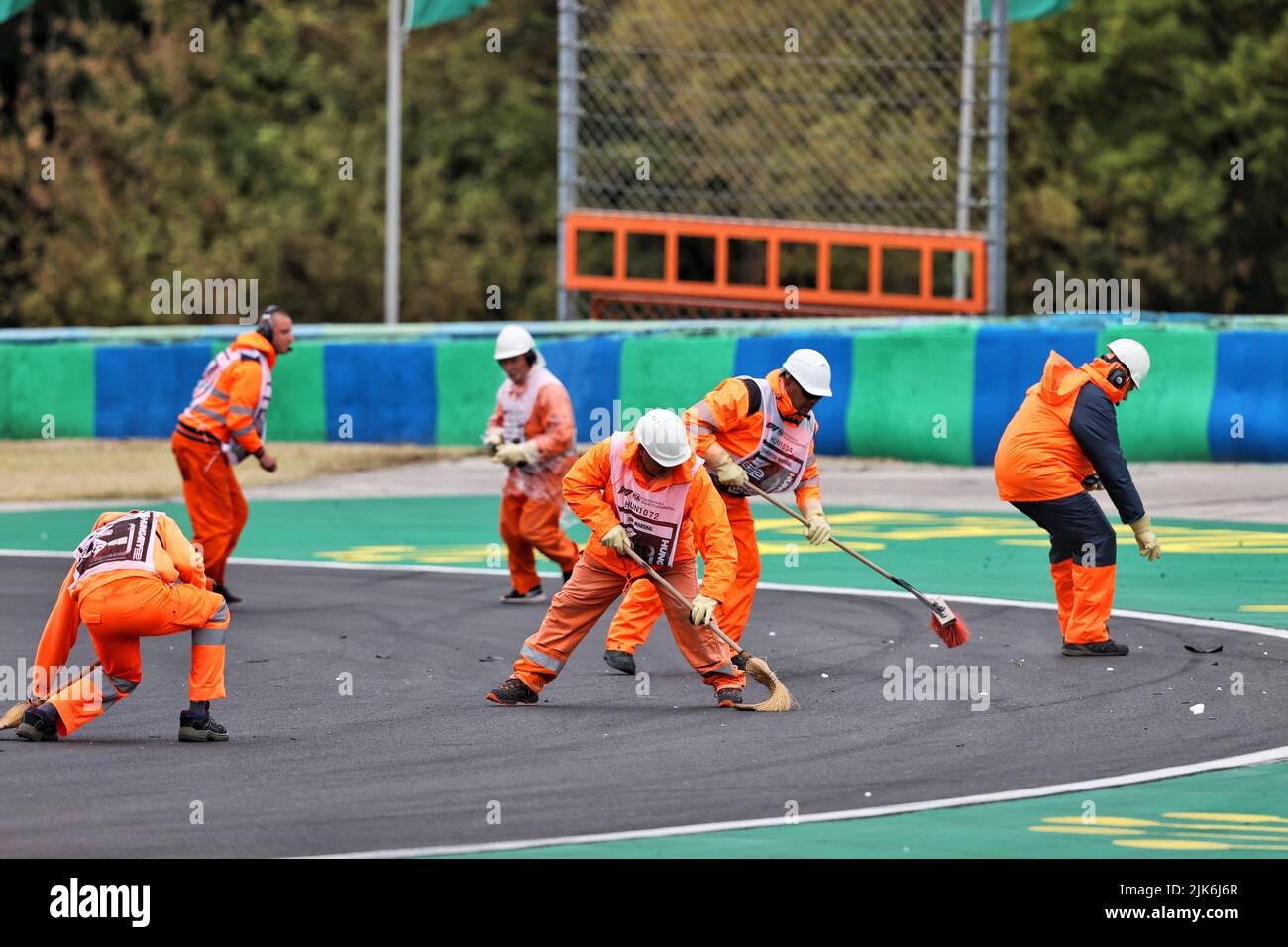Marshals clear debris from circuit hi-res stock photography and images ...