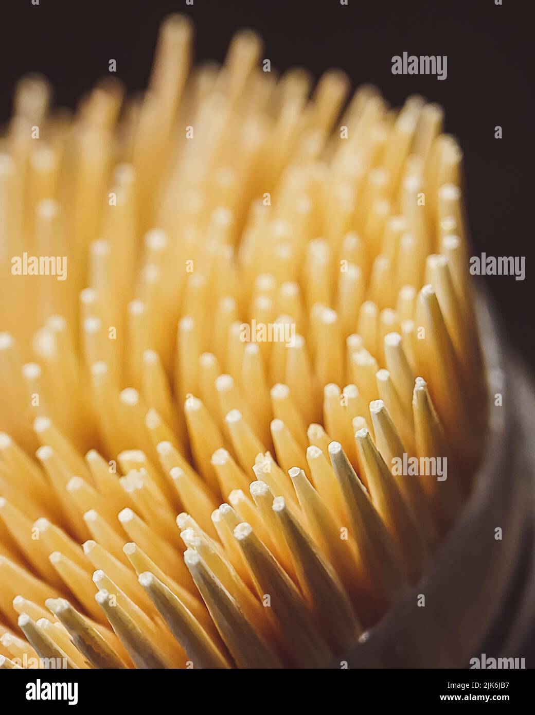 Wooden toothpicks in box hi-res stock photography and images - Alamy