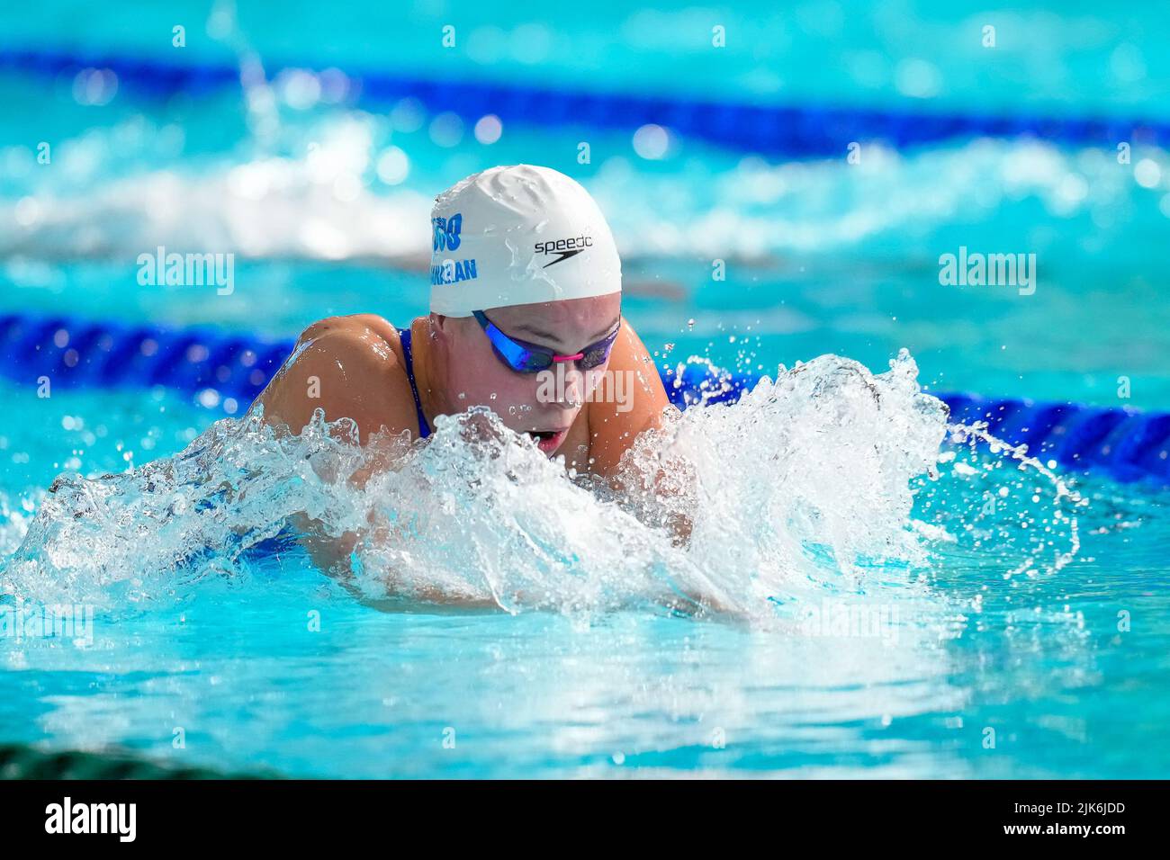 Smethwick, UK. 24th July, 2022. Katie SHANAHAN (SCO) on her way to ...