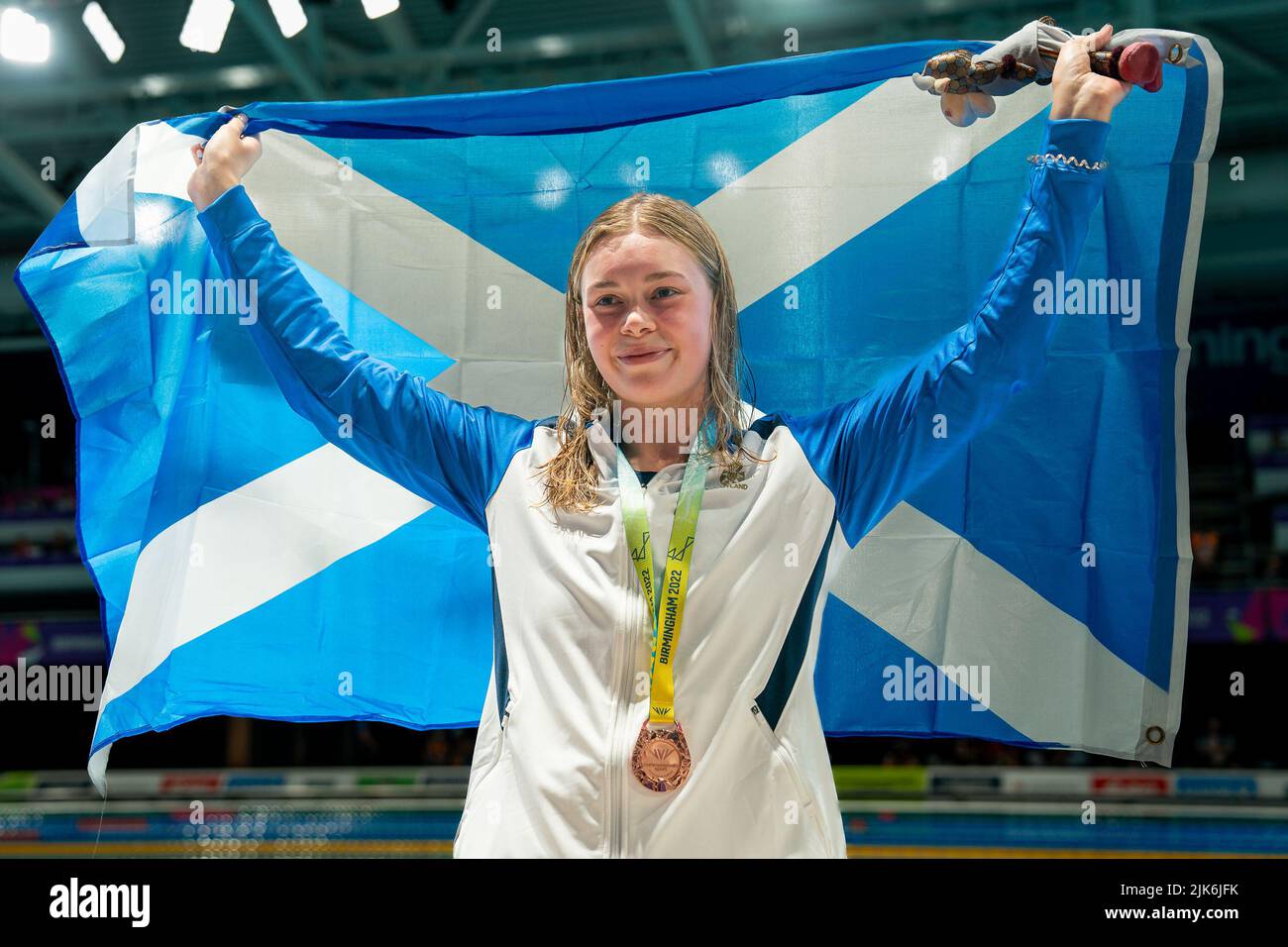 Smethwick, UK. 24th July, 2022. Katie SHANAHAN (SCO) celebrates after ...