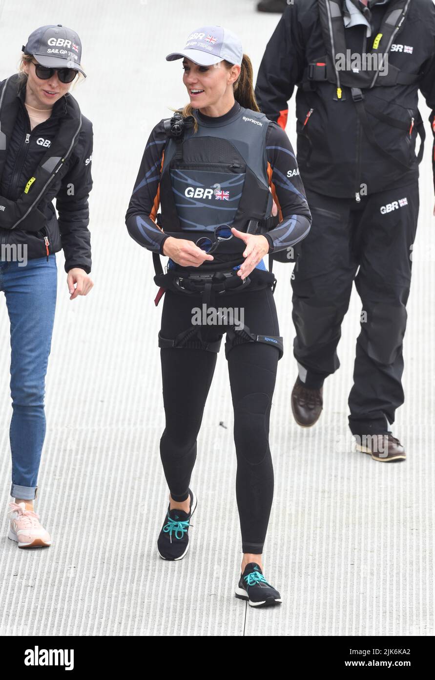 July 31st, 2022. London, UK. The Duchess of Cambridge joins the ...