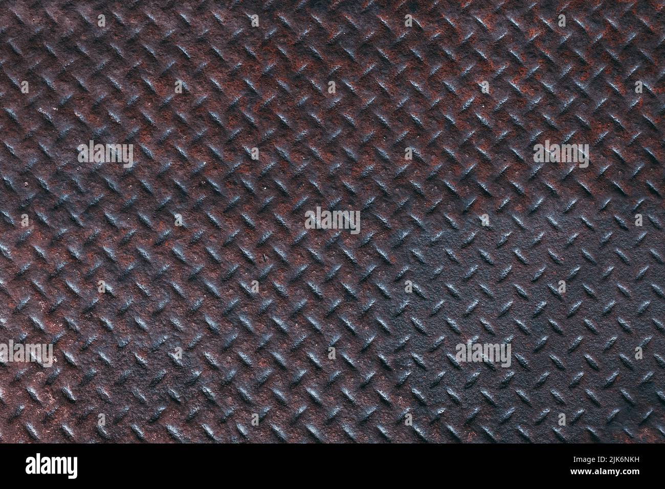 Diamond steel metal sheet texture background Stock Photo - Alamy