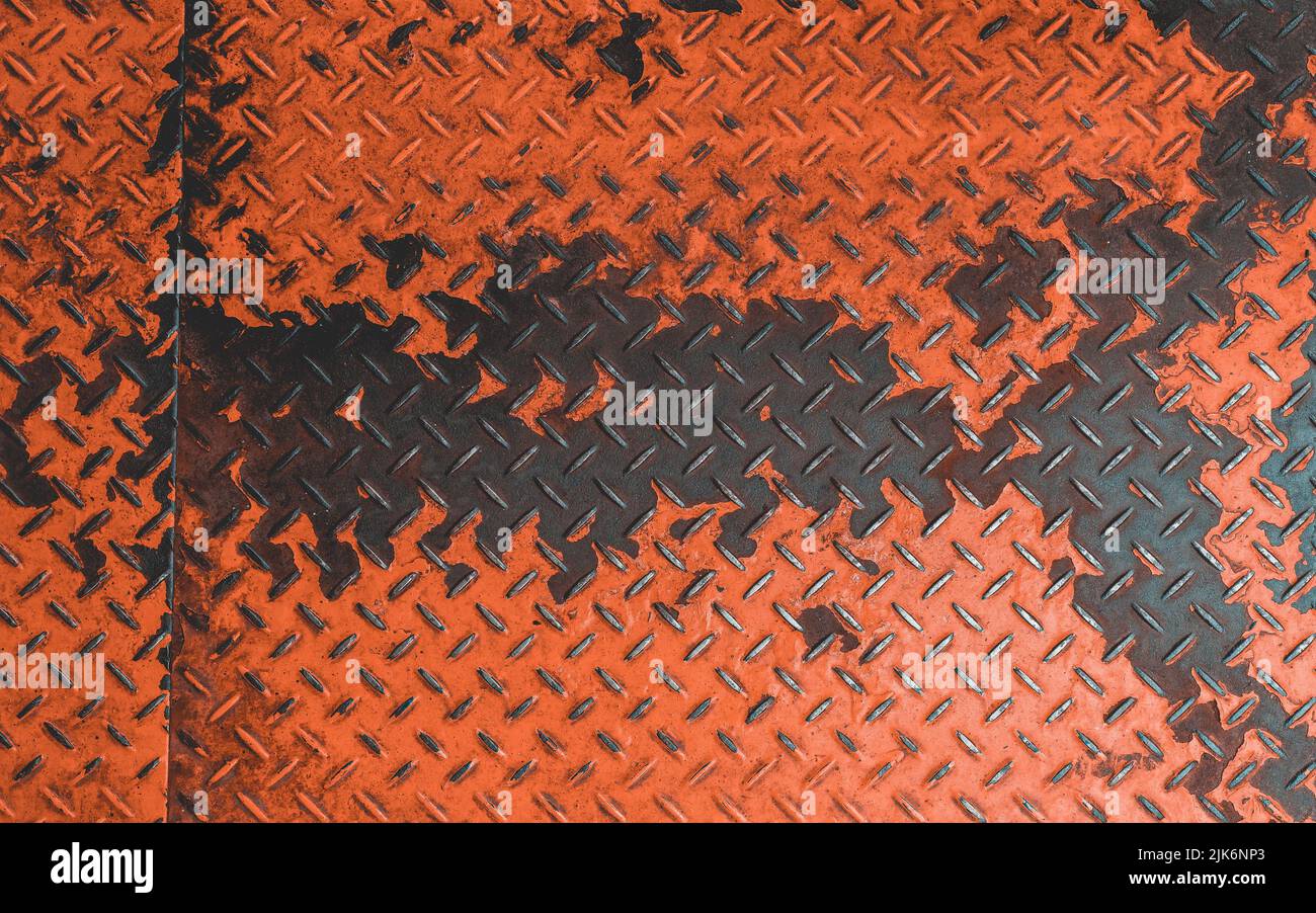 Diamond steel metal sheet texture background Stock Photo - Alamy