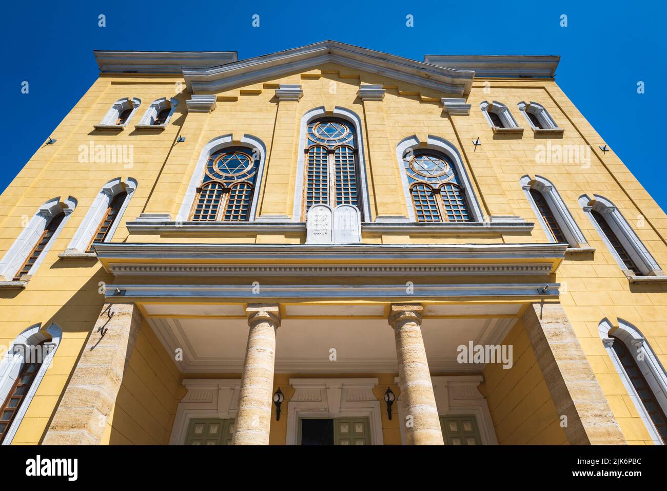 Edirne, Turkey - August 2022: Great Synagogue in Edrine city, Turkey ... Edirne, Turkey - August 2022: Great Synagogue in Edrine city, Turkey ...
