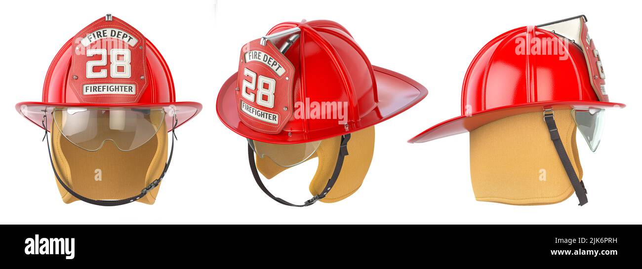 Firefighter Helmet Front View