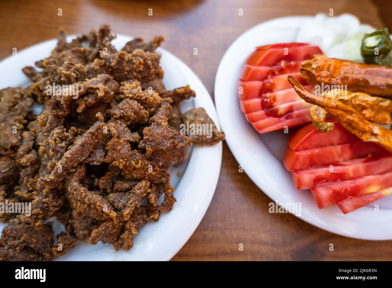 Edirne Ciger dish (Tava Ciger in Turkish), specialty food in Edirne ...