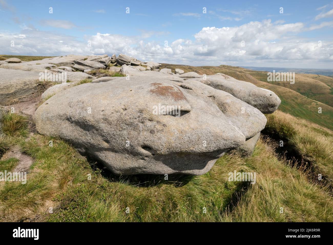 Kinder plateau peak district national park hi-res stock photography and ...