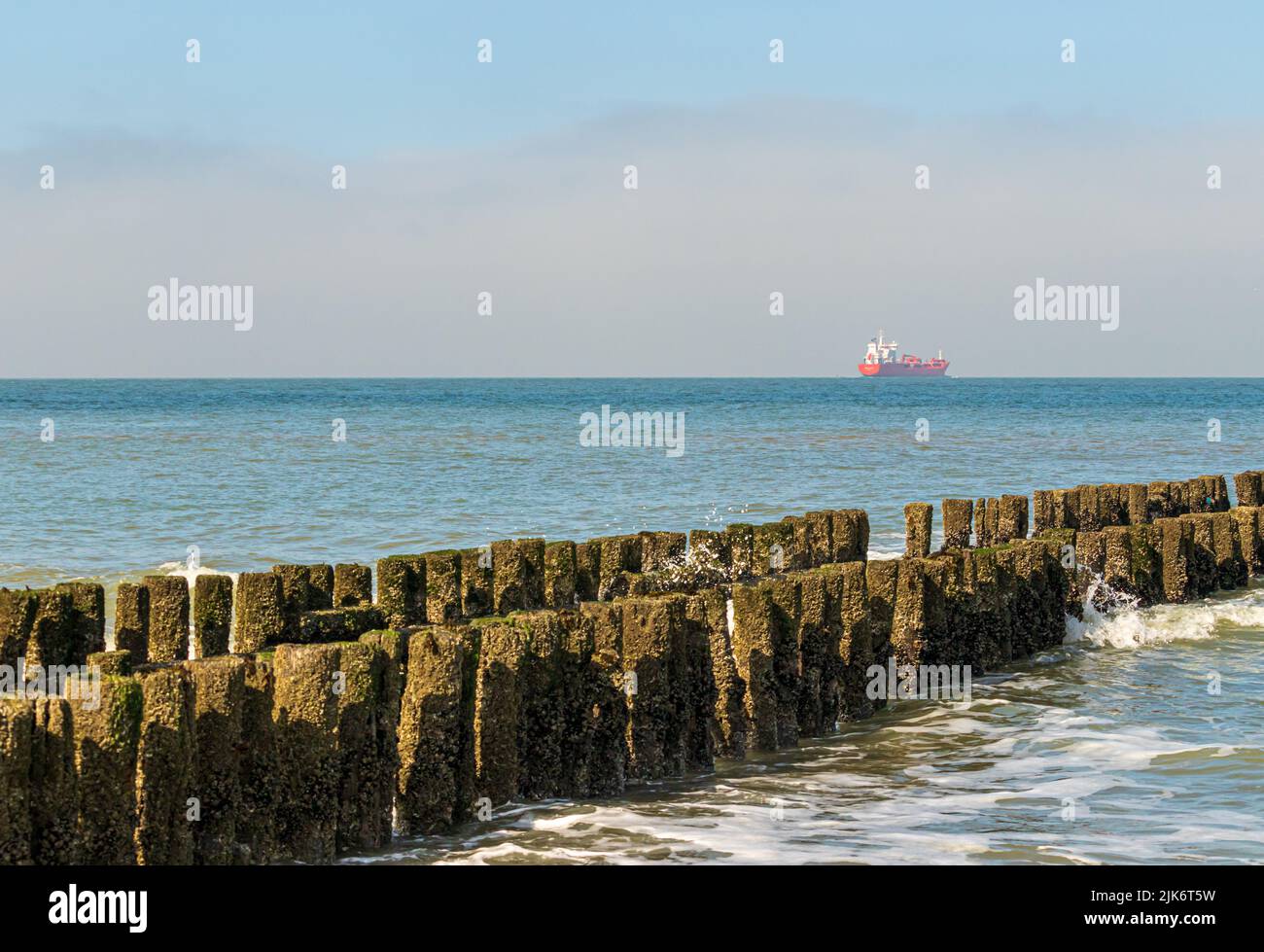 Dutch North Sea in the province of Zeeland Stock Photo - Alamy
