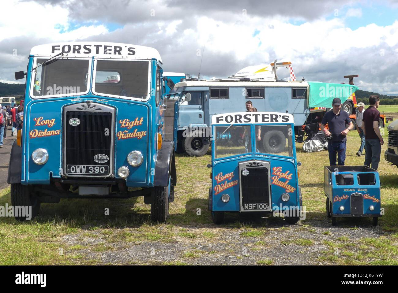 Flookburgh, Cumbria, UK. July 31st 2022. Cumbria Steam Gathering at ...