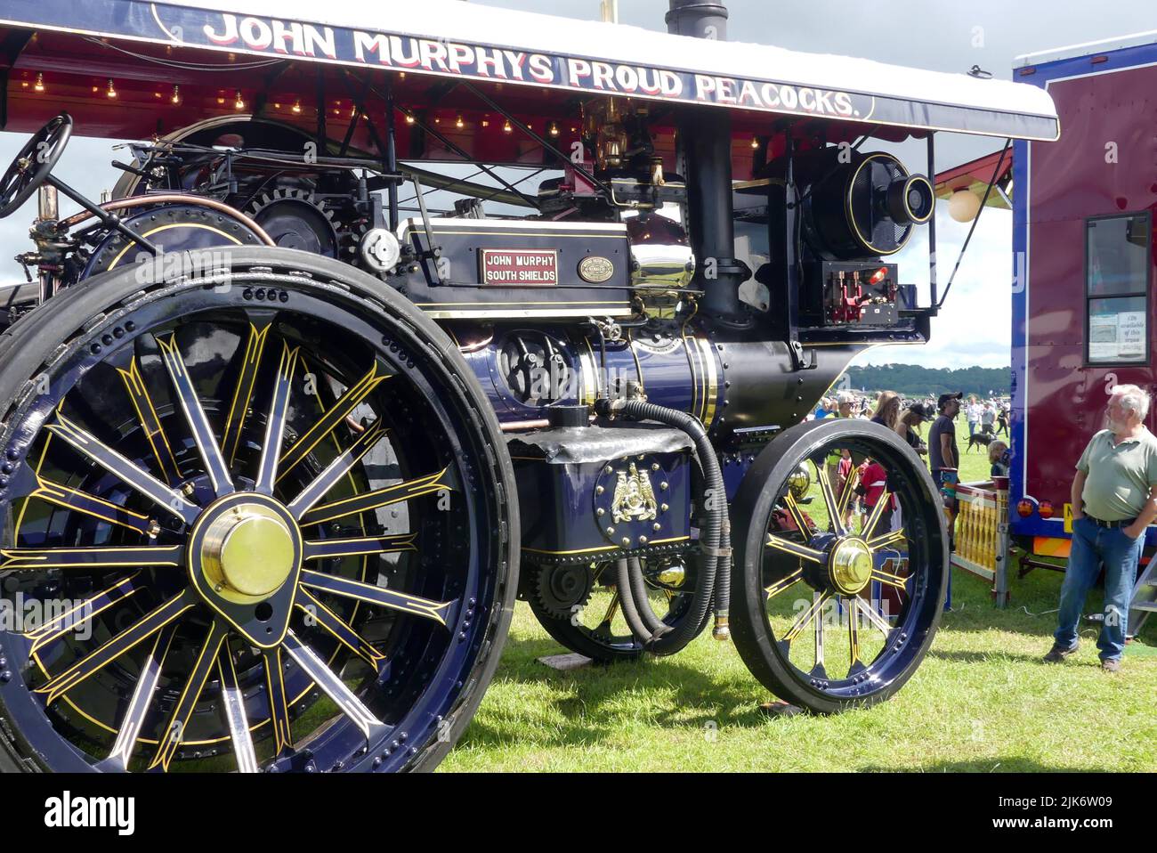 Flookburgh, Cumbria, UK. July 31st 2022. Cumbria Steam Gathering at ...