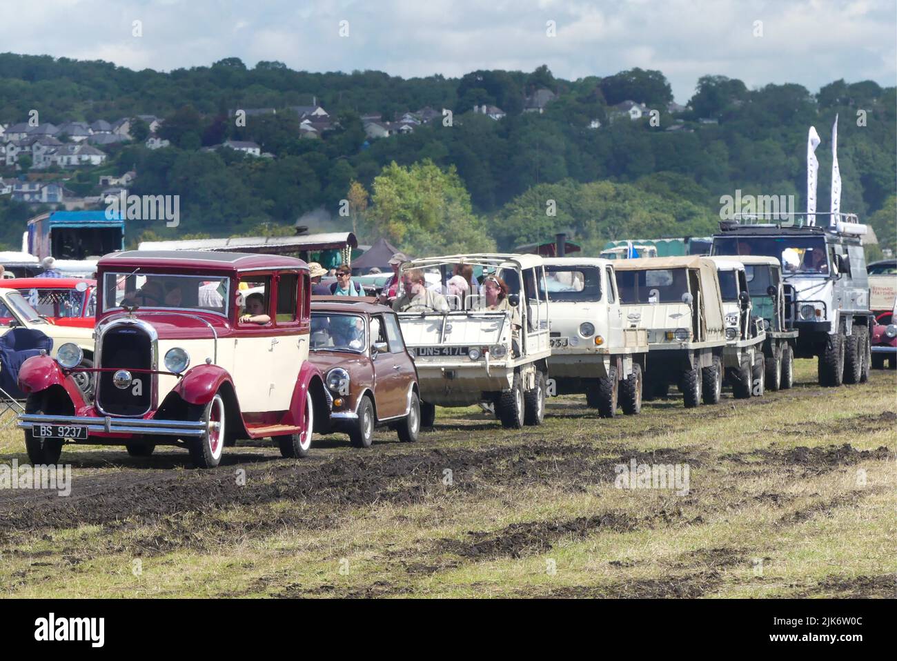 Flookburgh, Cumbria, UK. July 31st 2022. Cumbria Steam Gathering at ...