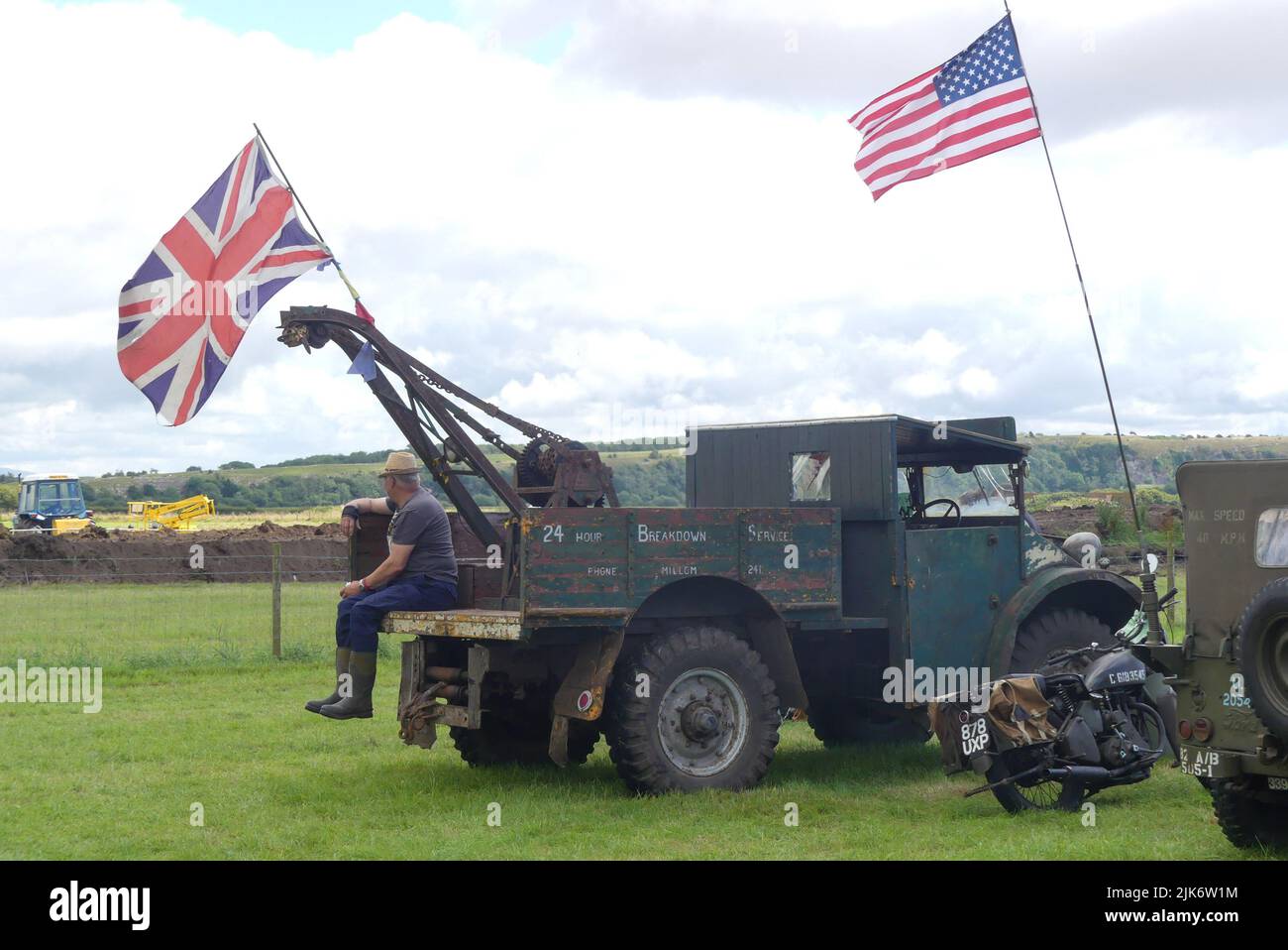 Flookburgh, Cumbria, UK. July 31st 2022. Cumbria Steam Gathering at ...