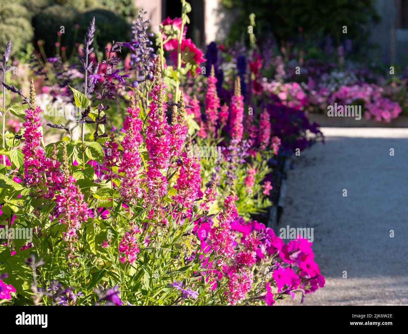 stunning garden at Chateau de Chaumont in the Loire Valley, France ...