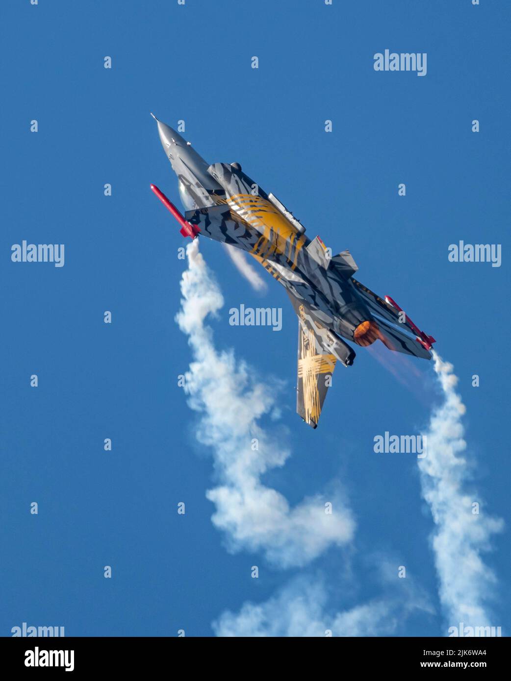 BAF Solo Display, FA-136 the X Tiger livery, XTM 70 years 31 Squadron ...